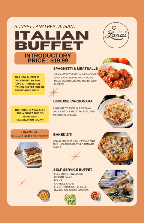 MENU | sunsetlanai.com